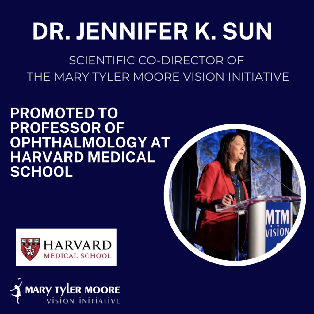 Dr. Jennifer K. Sun Promoted to Professor of Ophthalmology at Harvard ...